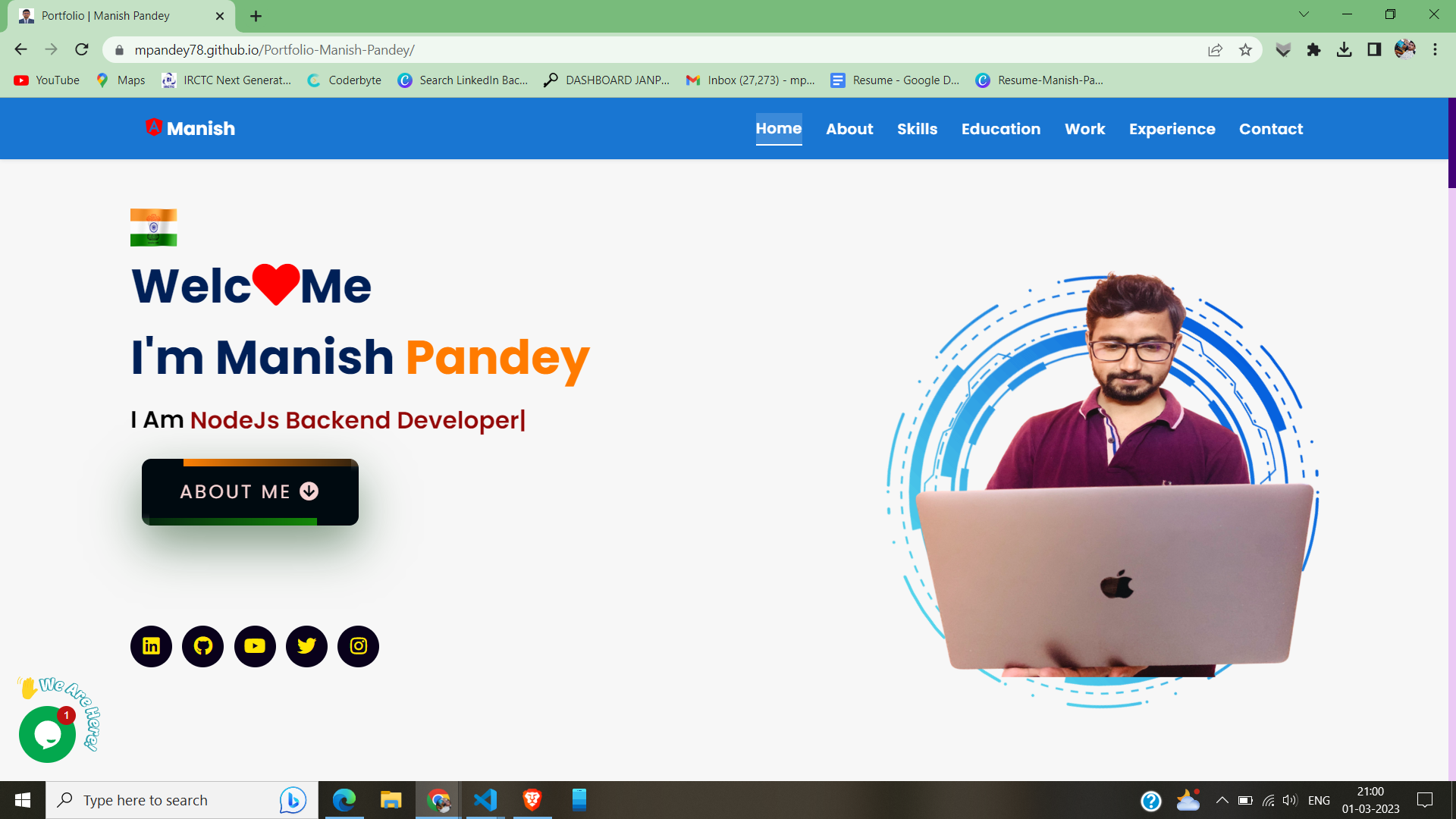 Portfolio | Manish Pandey